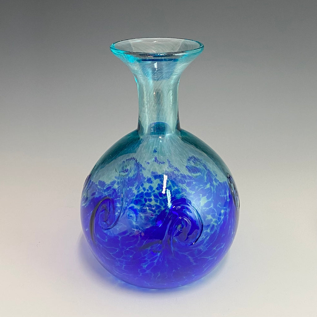 Wave Vase No. 1 – The Glass Station Studio and Gallery