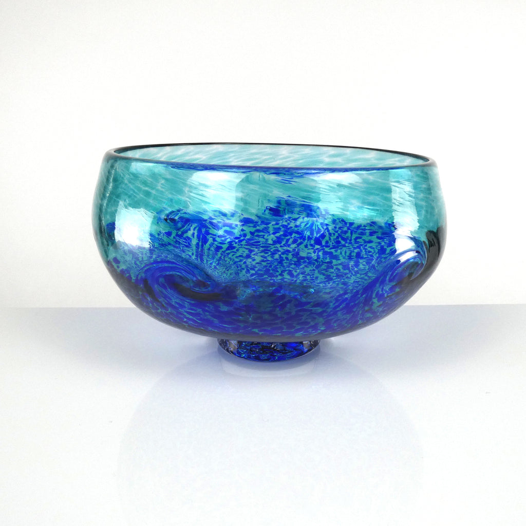 Wave Collection | Bowl No. 1 – The Glass Station Studio and Gallery
