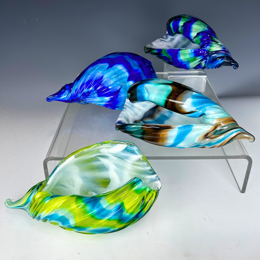 Seashell Paperweight – The Glass Station Studio and Gallery