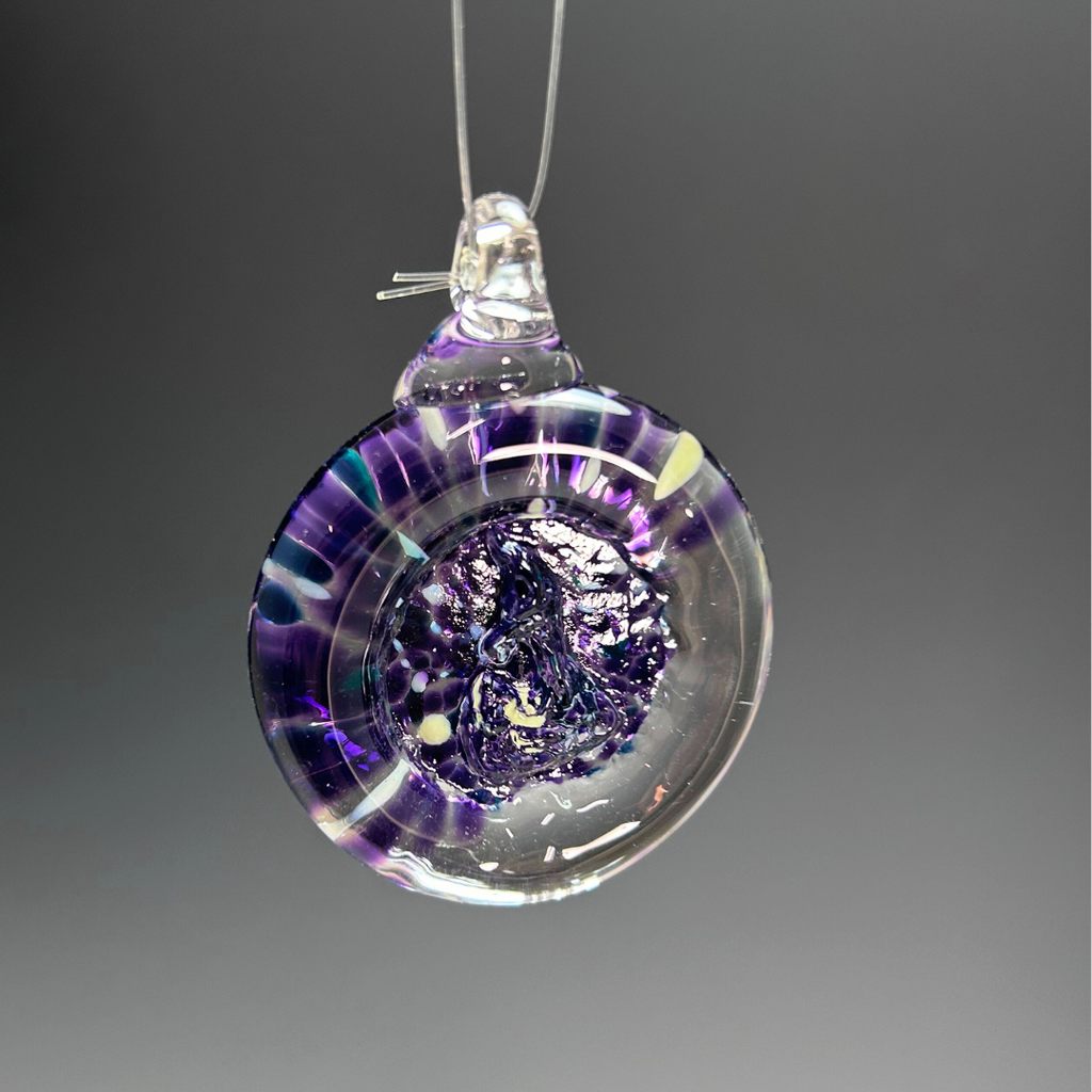 Classic Colored Glass Token Ornament – The Glass Station Studio and Gallery