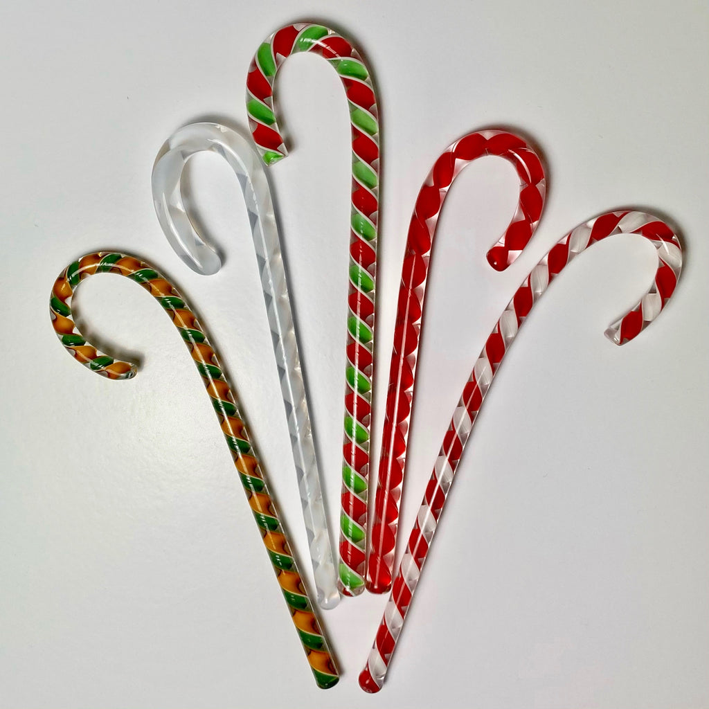 Glass Candy Canes – The Glass Station Studio and Gallery